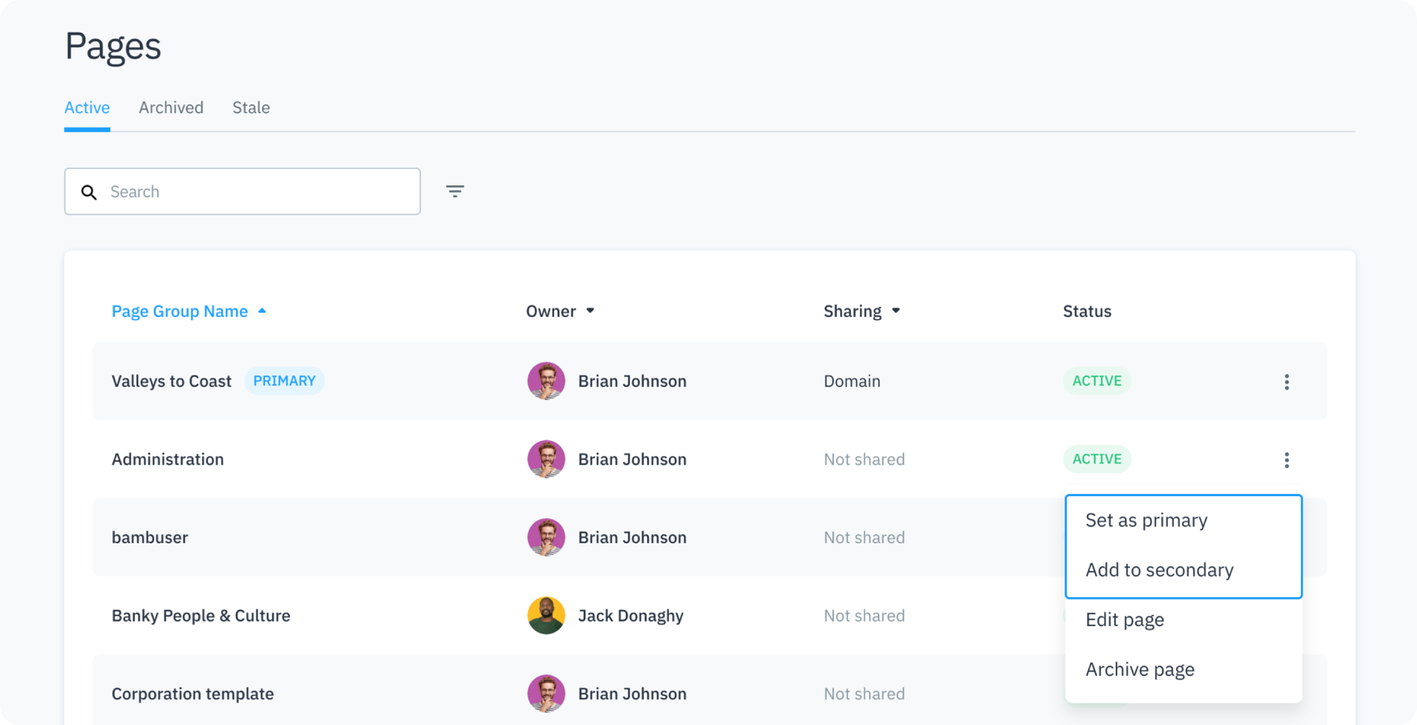 Manage Pages As An Admin Happeo